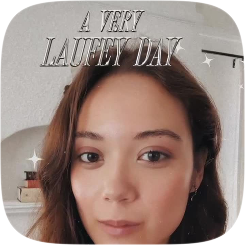 A Very Laufey Day - IG Filter