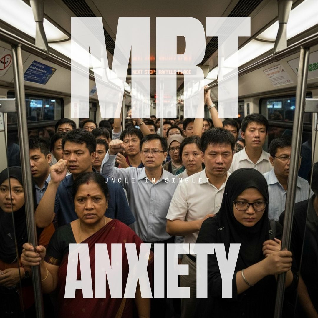 MRT Anxiety - Uncle In Singlet