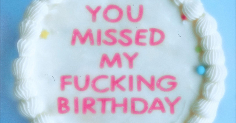 happy birthday (sad version)