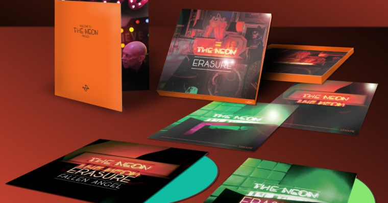 Erasure - The Neon CD Singles Boxset & Fallen Angel 12"