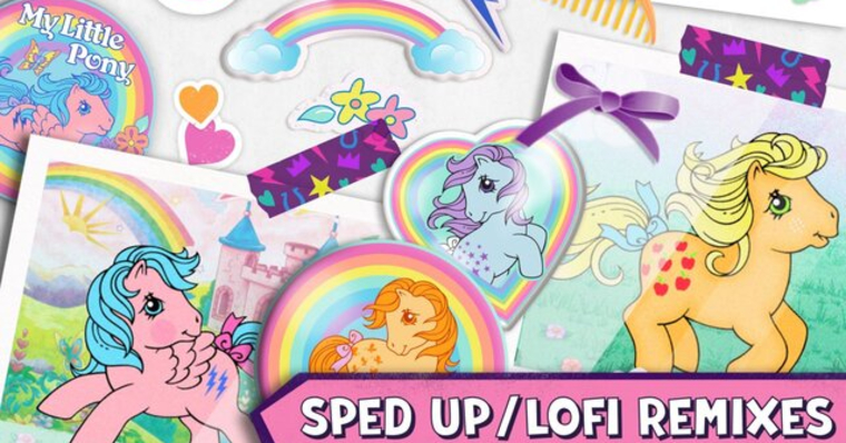My Little Pony - My Little Pony Theme Song (Sped Up + lofi remix