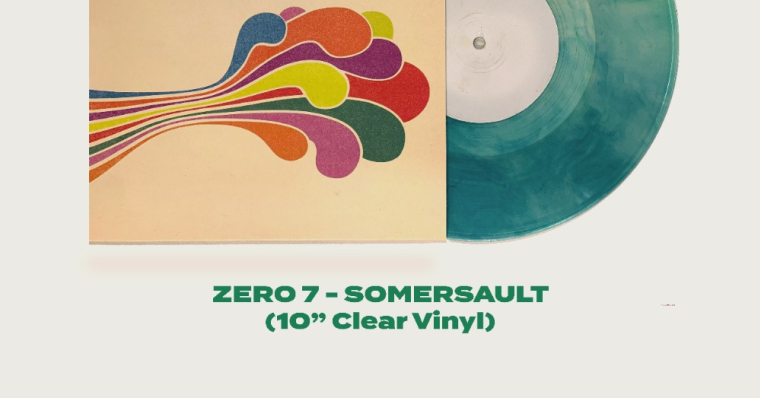 Zero 7 Home / Somersault Coloured Vinyl 10"