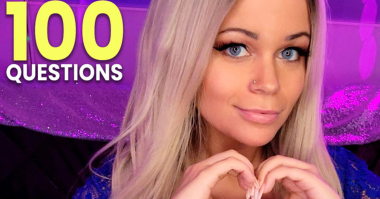 Mad ASMR Triggers - Get To Know me - 100 Personal Questions in ASMR ...