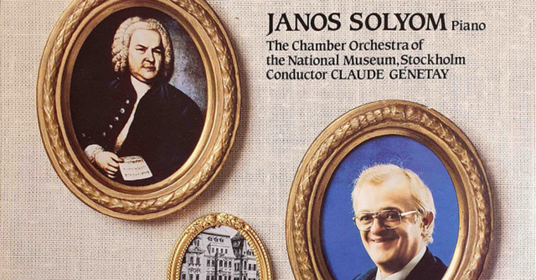 Janos Solyom, piano - Johann Sebastian Bach (1685-1750)